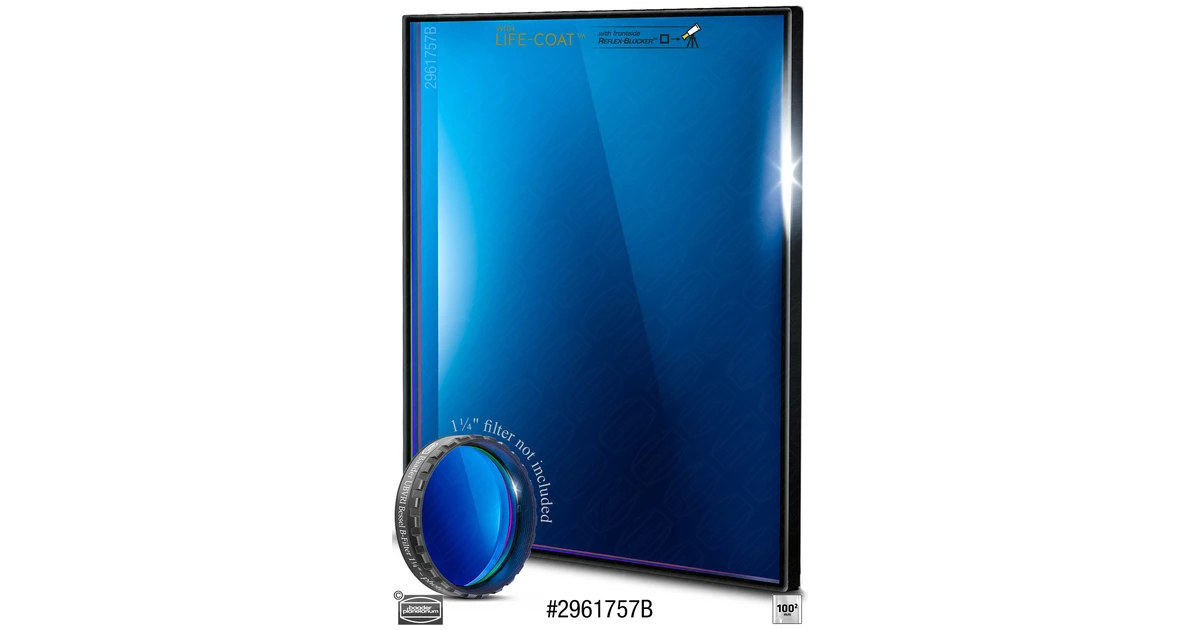Baader UBVRI Bessel B-Filter 100x100 mm – photometric - Delta Optical