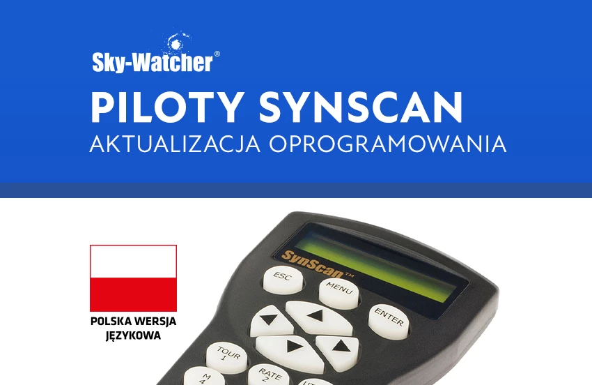 Aktualizacja Pilotów SynScan - Poradnik - Delta Optical